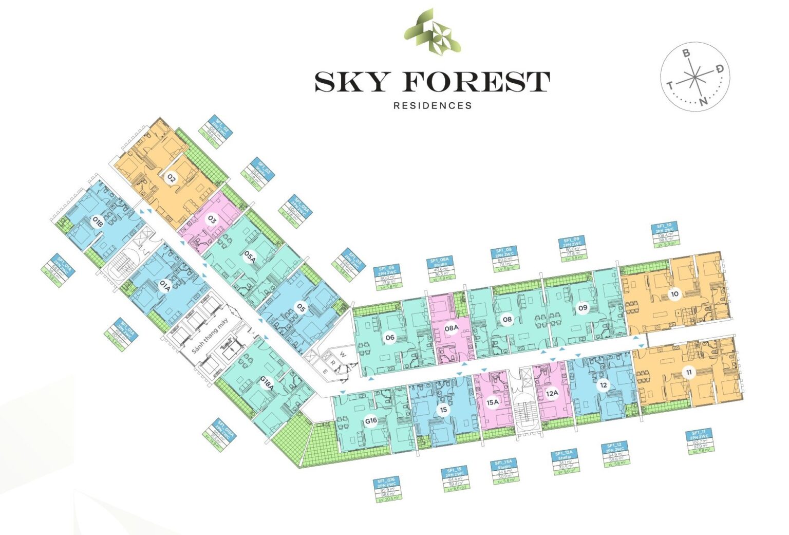 Chung cư Sky Forest Ecopark - Bảng Giá & Ưu Đãi CĐT